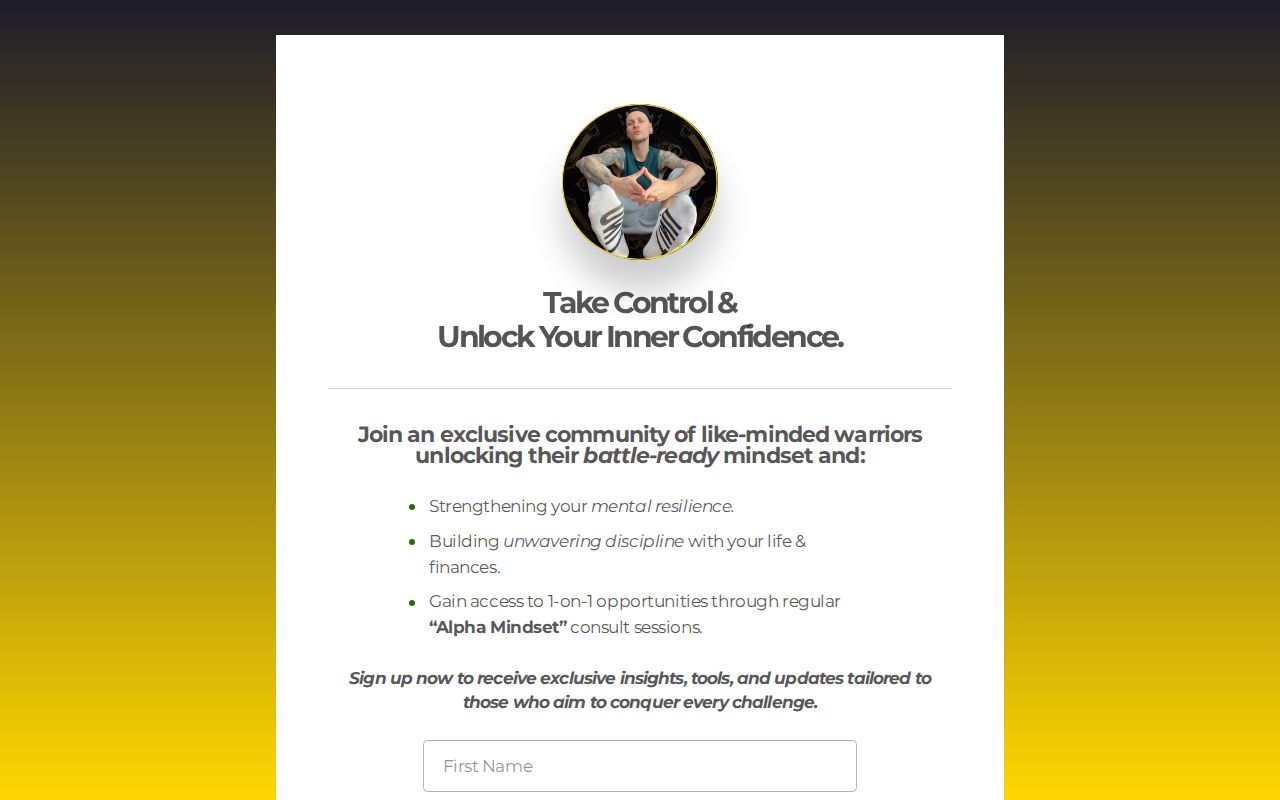 Alpha Mindset | Discipline & Resilience Insights